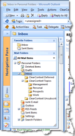 Top Five Features I Love in Outlook 2007 | ClearContext Corporate Blog